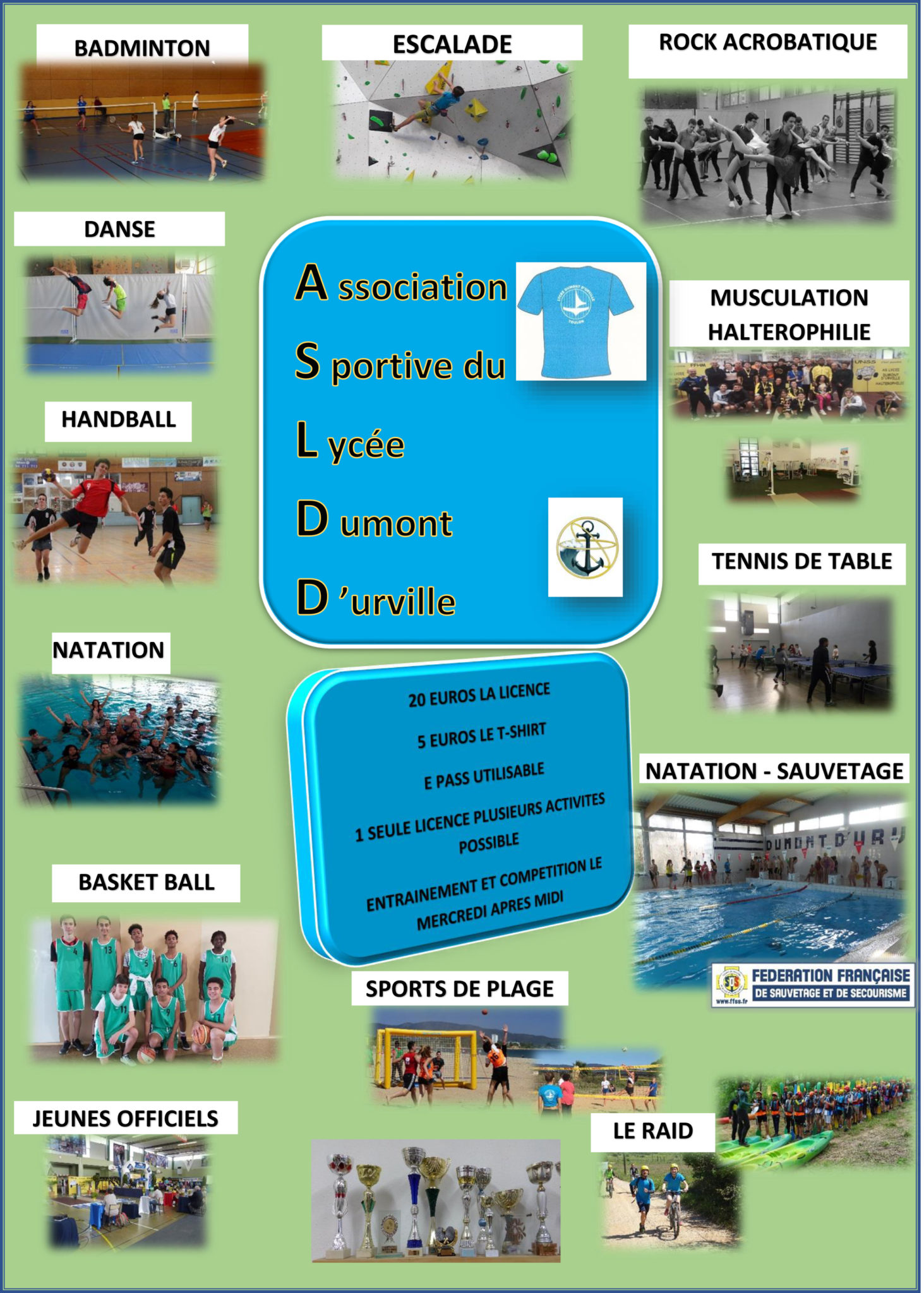 Association sportive – Lycée Dumont d'Urville